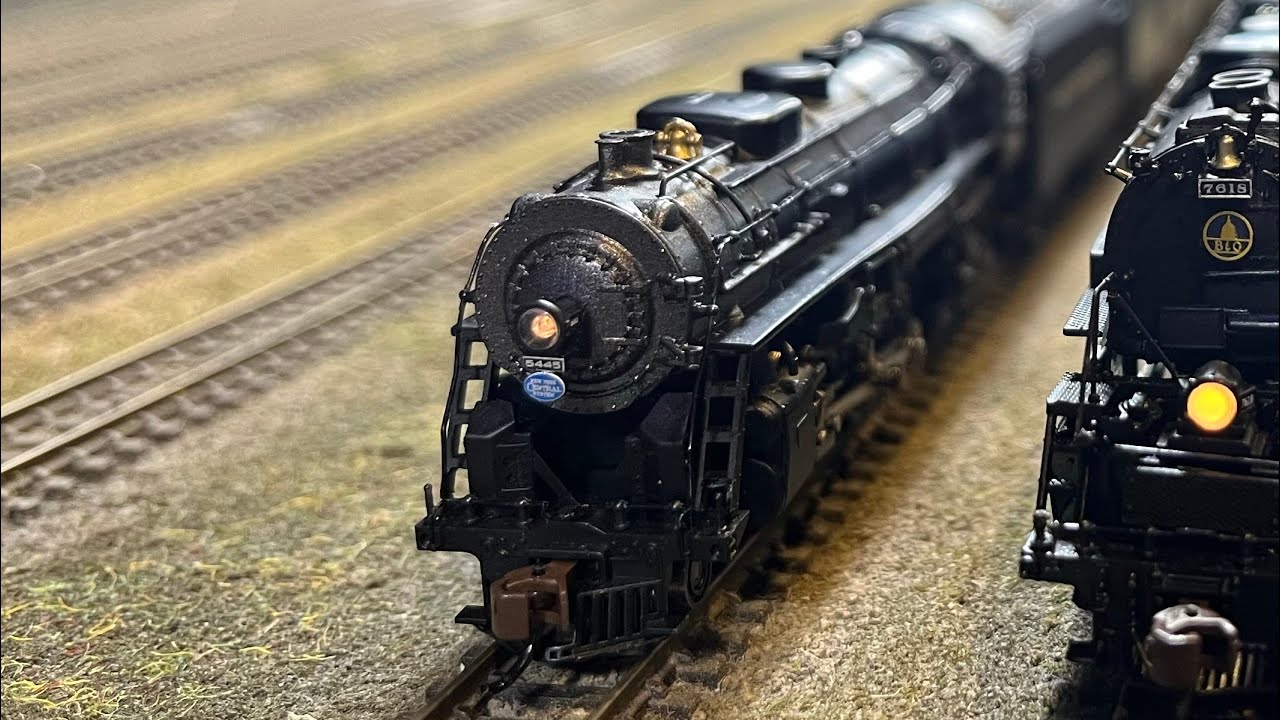 Bachmann N Scale Hudson on Passenger Service - YouTube