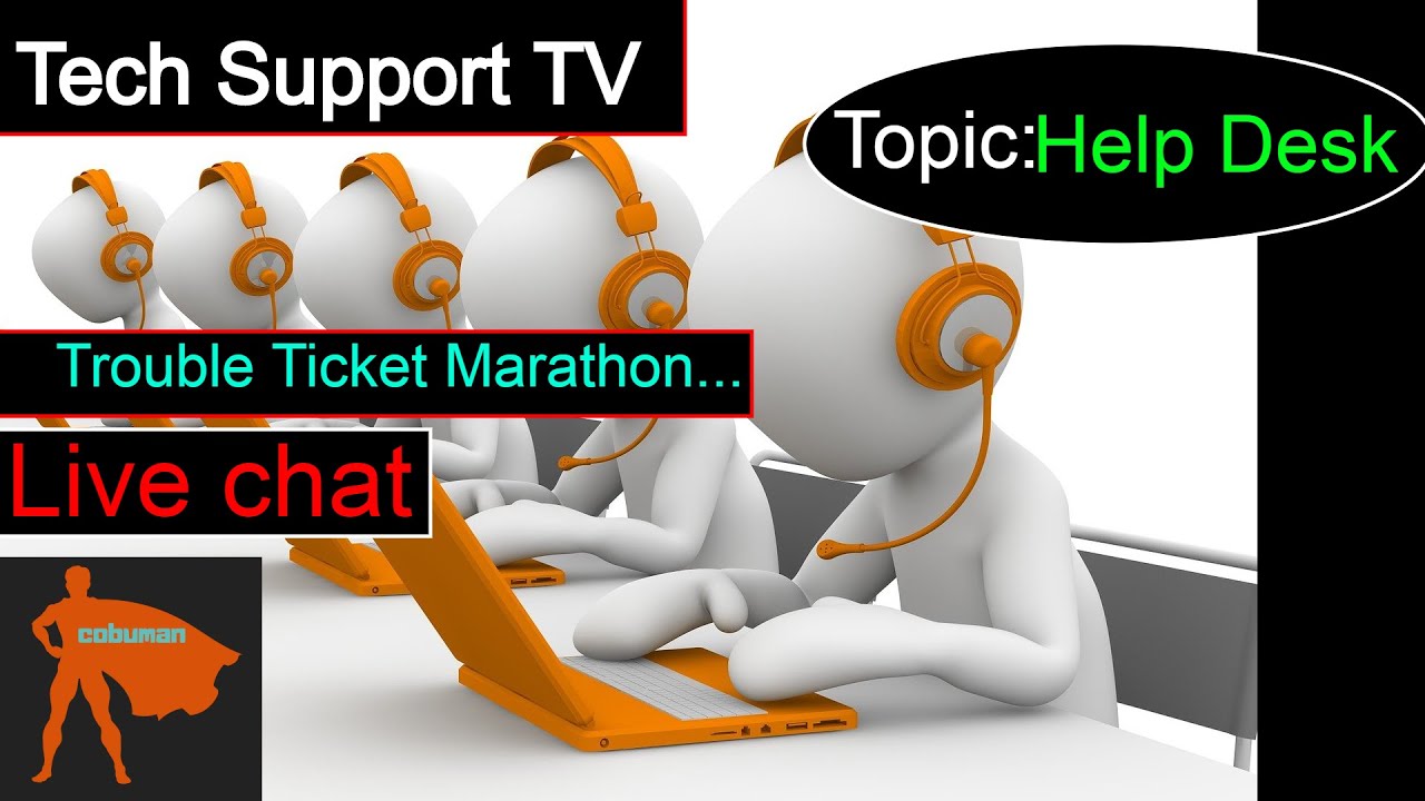 Tech Support TV, TOPIC: Help Desk Tickets Marathon, using Jira - YouTube