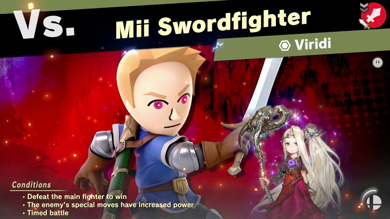 Super Smash Bros Ultimate: Viridi (Spirit Battle) - YouTube