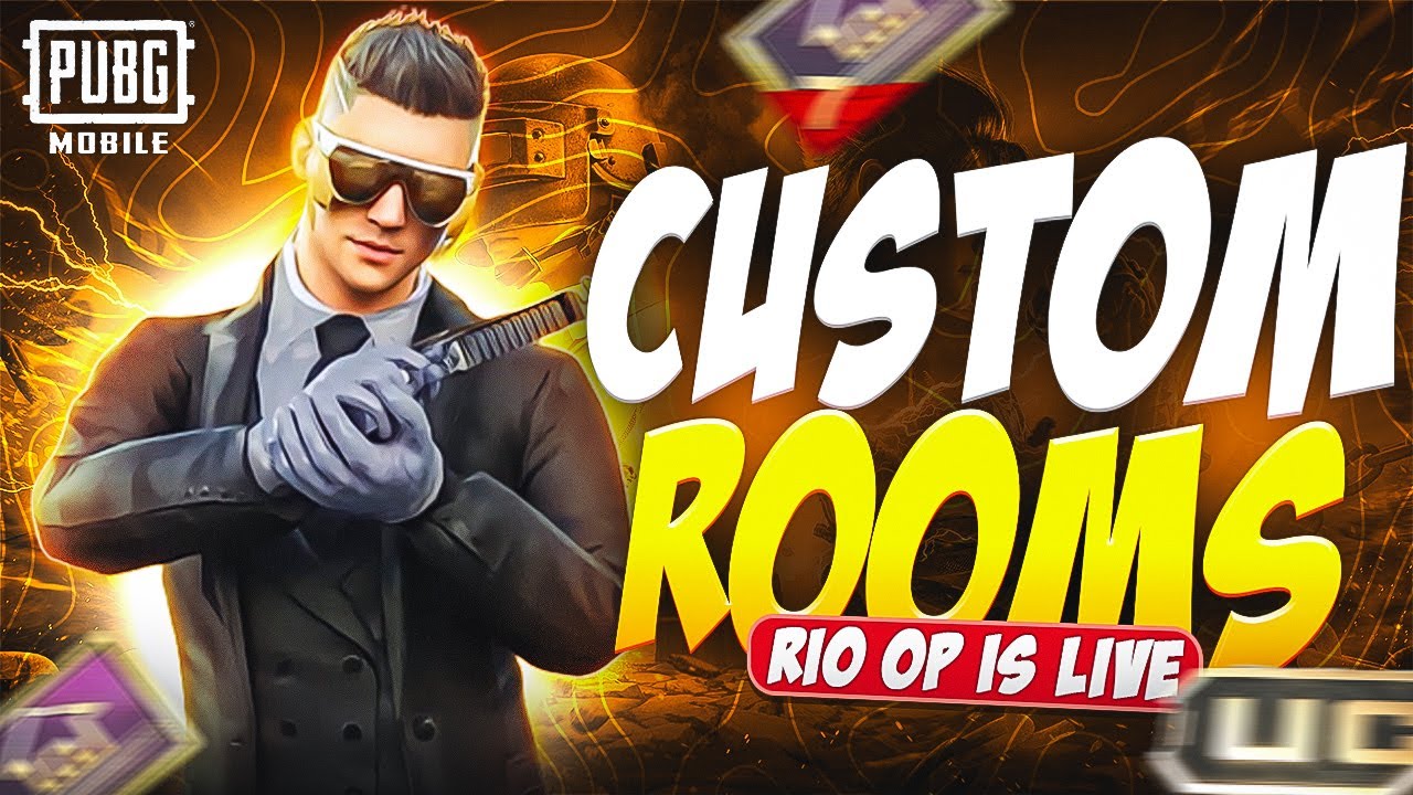 custom rooms🔥 PUBG MOBILE LIVE | RIO OP LIVE - YouTube