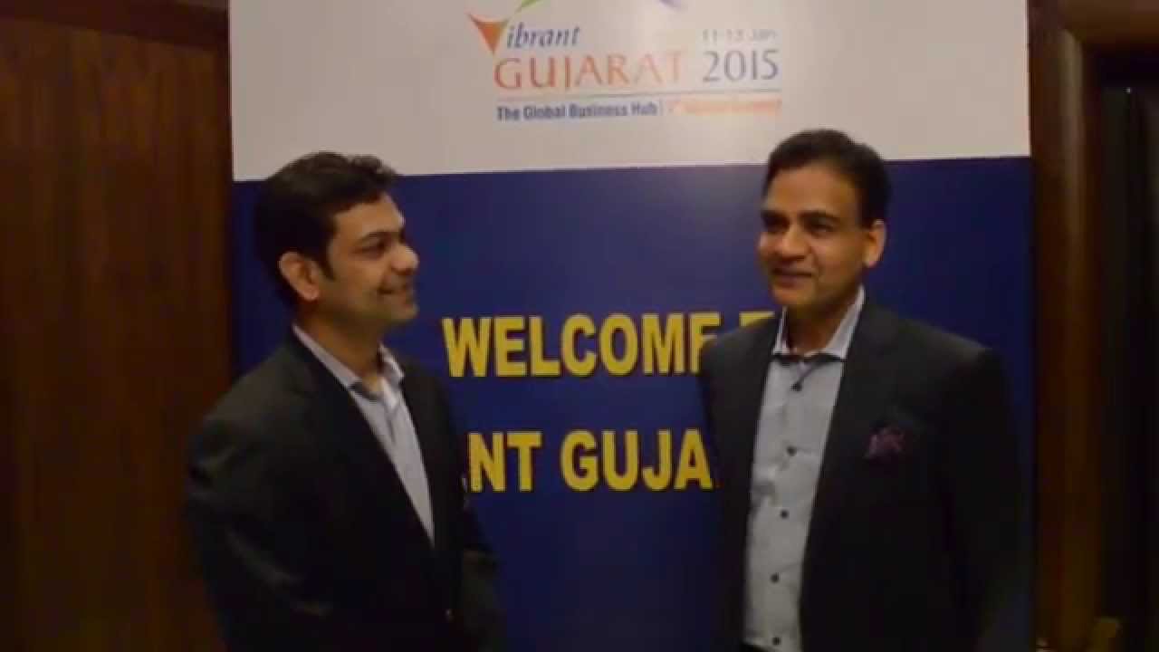 Mr. B.K Goenka, Chairman - Welspun Group at Vibrant Gujarat Interaction ...