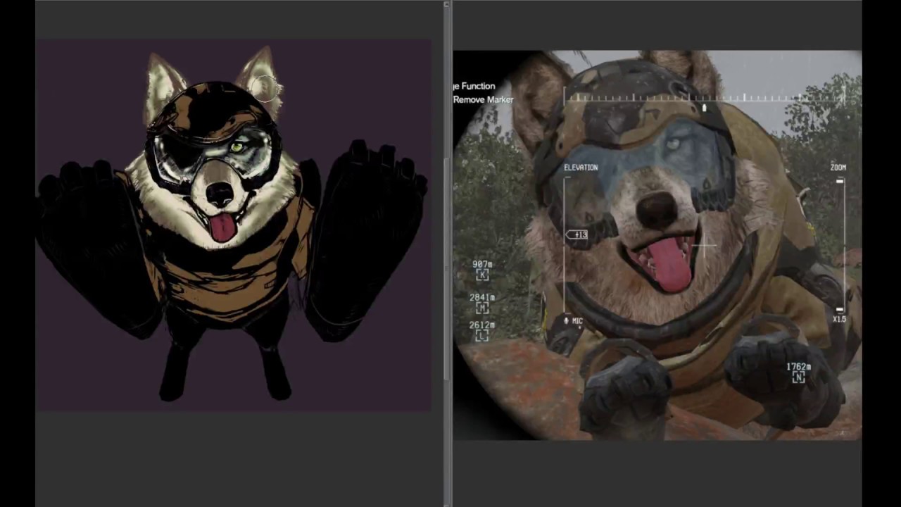 Wiseman's Art Stream - DD Painting (MGSV Fan Art) - YouTube