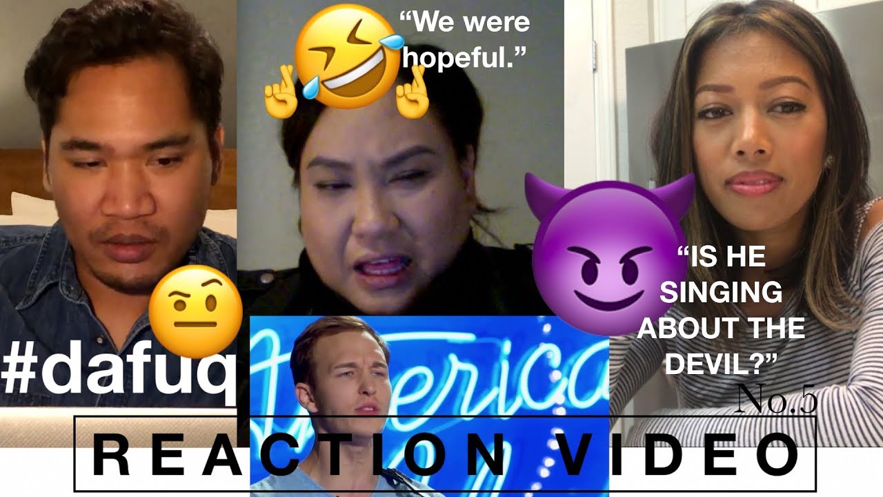 AMERICAN IDOL SE16 E1 // benjamin glaze audition (and first kiss ...