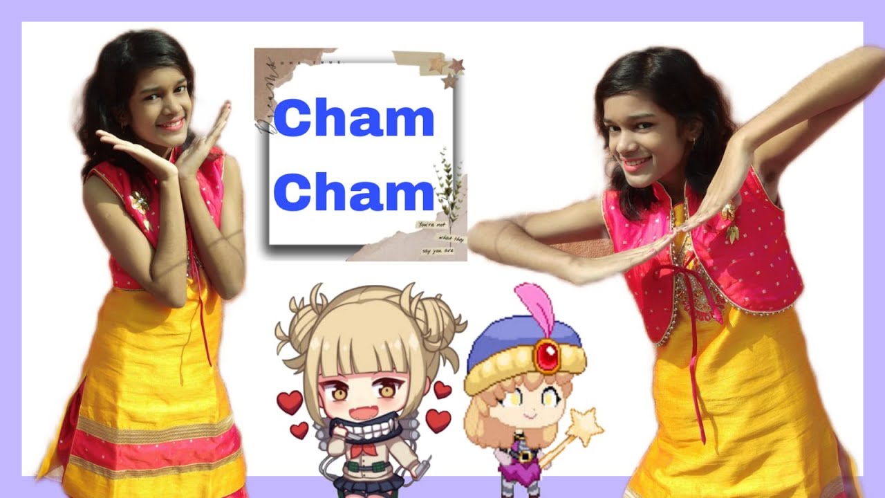 Cham Cham song /Covered by Trisha / Rain song easy dance /FUN MORE ...
