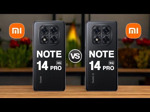 Redmi Note 14 Pro 4G Vs Redmi Note 14 Pro 5G
