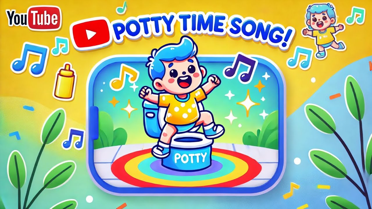 🚽 Potty Time Song! Fun & Easy Potty Training for Toddlers 🎶 - YouTube