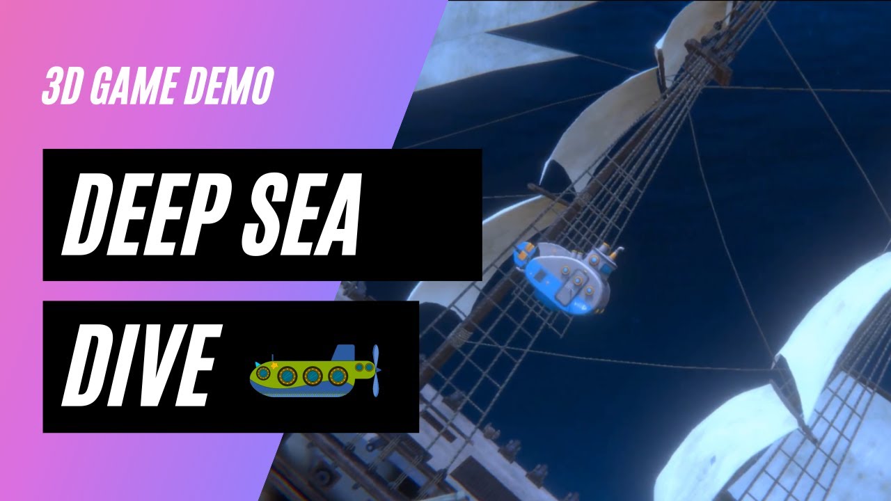 3D Game Demo: Deep Sea Dive - YouTube