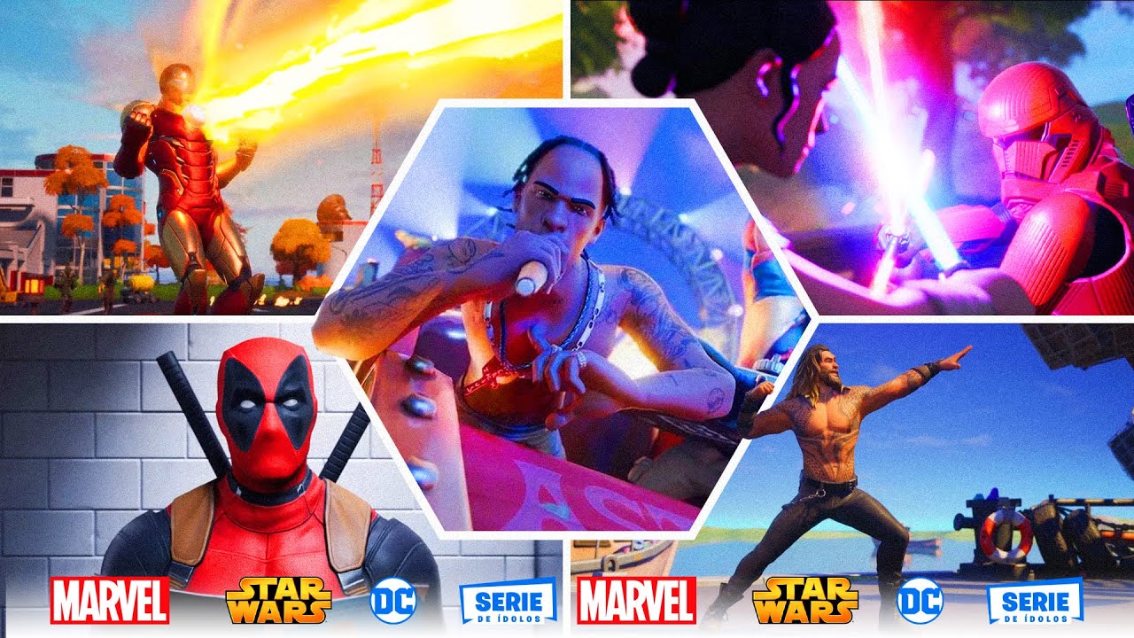 Fortnite All Crossover Trailers and Gameplay (Chapter 2) - Marvel, DC ...