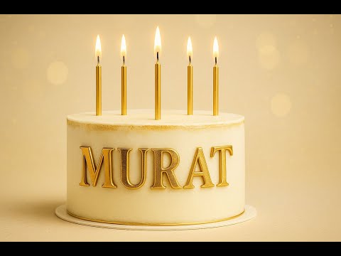 🎂 İyi Ki Doğdun Murat – Doğum Günü Kutlama Videosu
