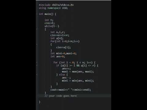 Moody Chef Codechef Solution Starter 128 || Codechef Solution Starter ...