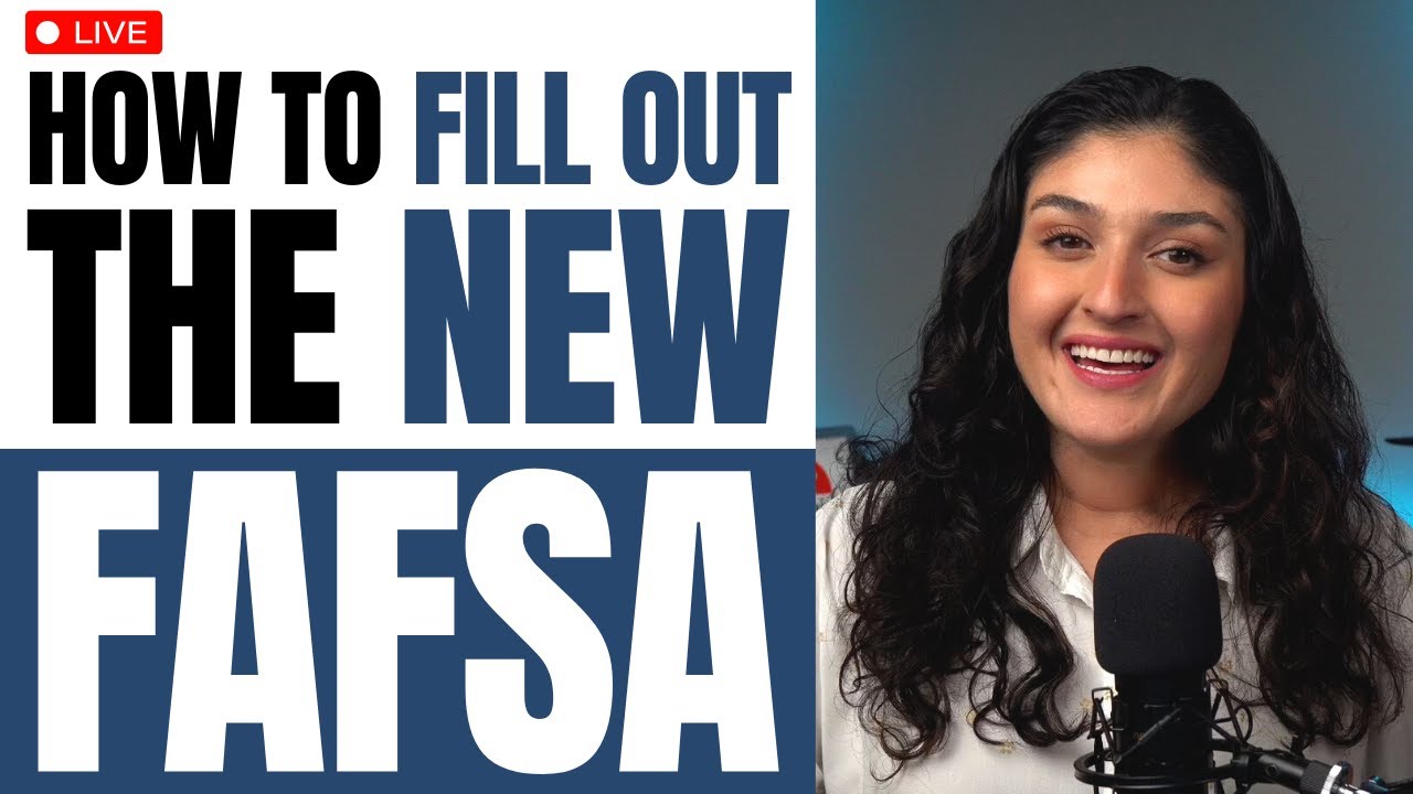How to fill out the NEW FAFSA! - YouTube