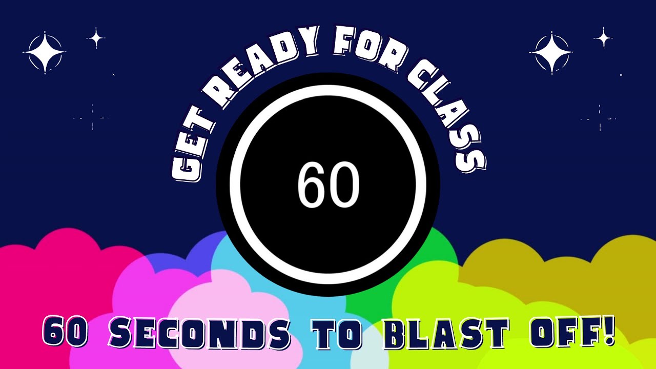 60-Second Countdown: Get Ready for Class (for Teachers and Students ...
