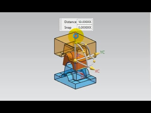 SIEMENS NX Cad Mold Wizard : Tutorial 02 - YouTube