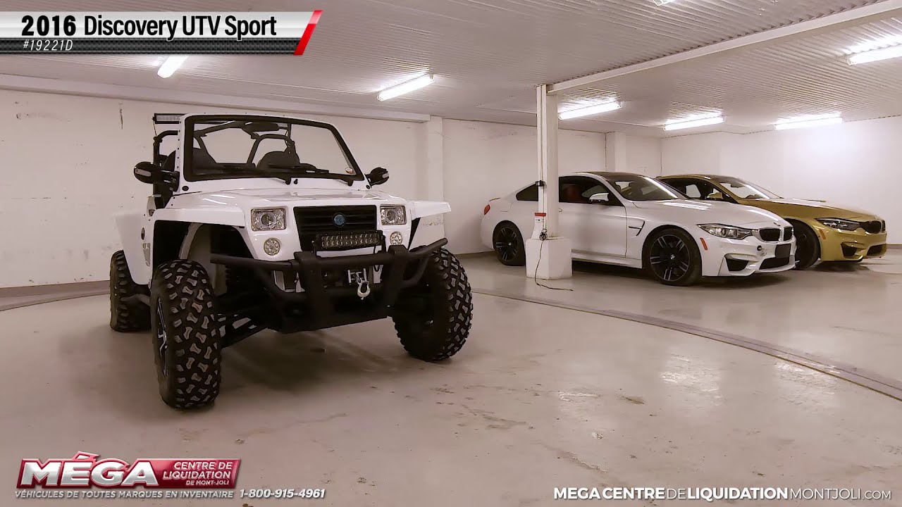 #19221D 2016 Discovery UTV Sport - YouTube