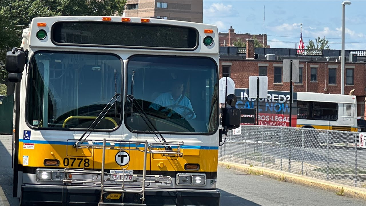 MBTA Route 210 Quincy Center to Fields Corner - YouTube