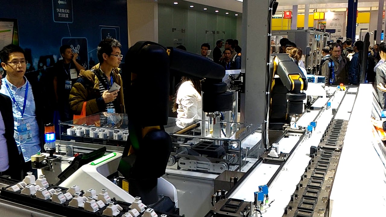 CIIF 2016 - Bosch - APAS - Vision Pick & Place - YouTube