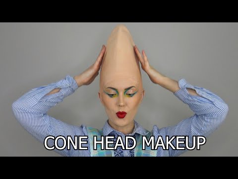Cone Head Makeup - YouTube