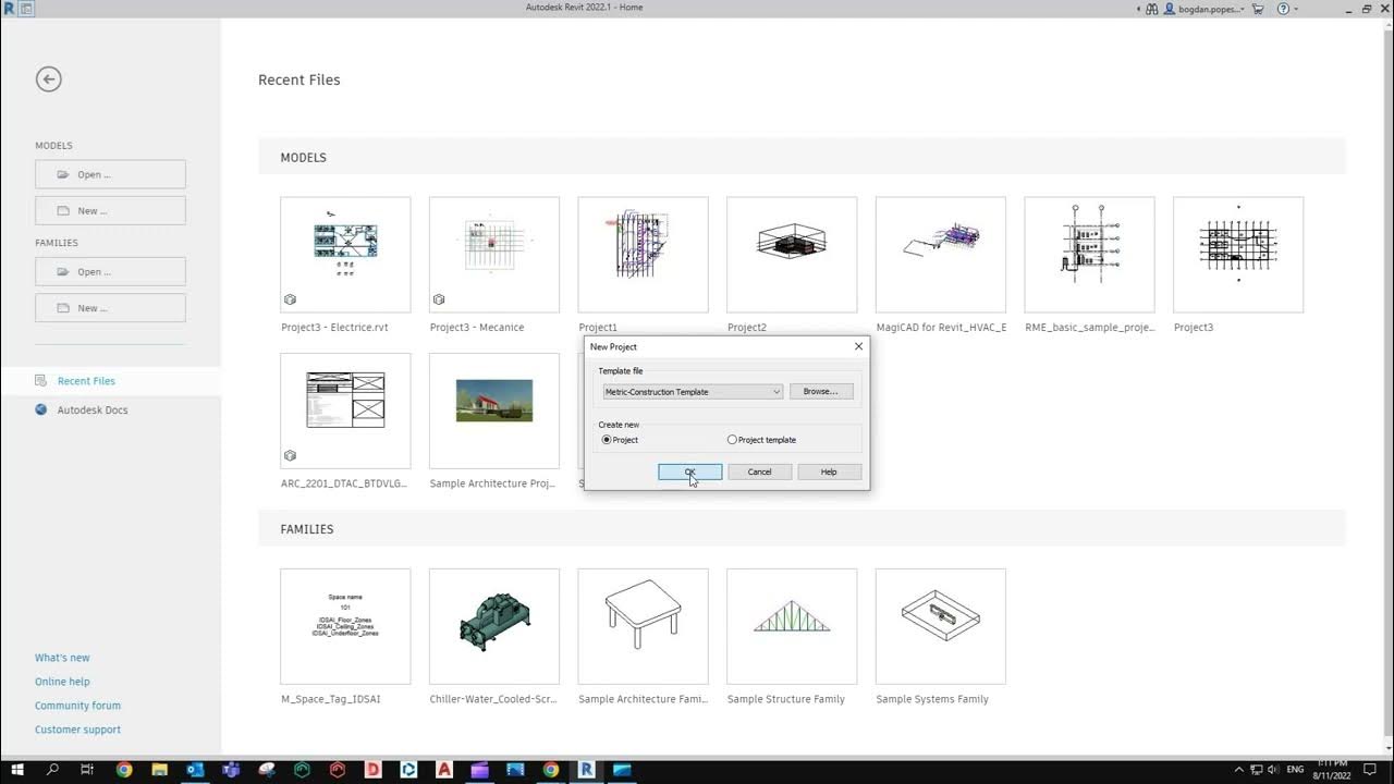 2. Revit Introduction - File tab - YouTube