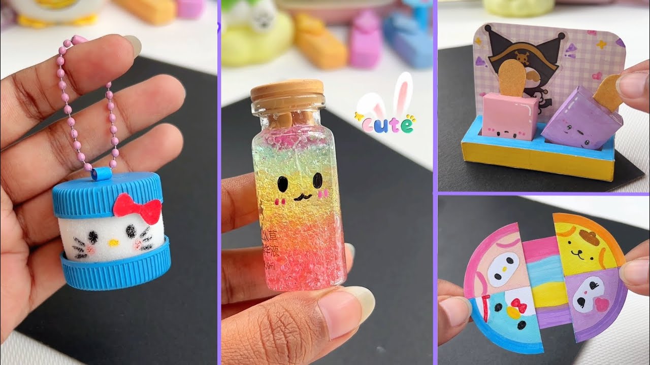9 Easy Craft Ideas / school craft ideas / how to make paper art and ...