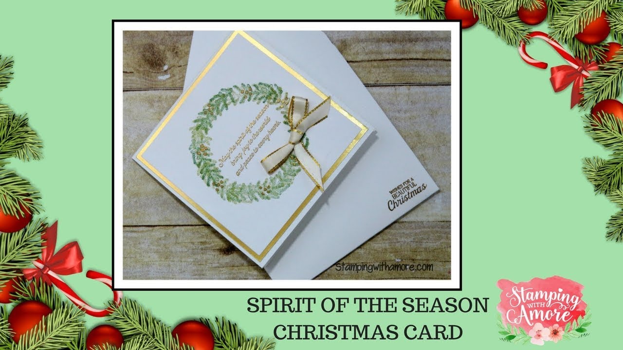 Spirit of The Season Christmas Card - YouTube