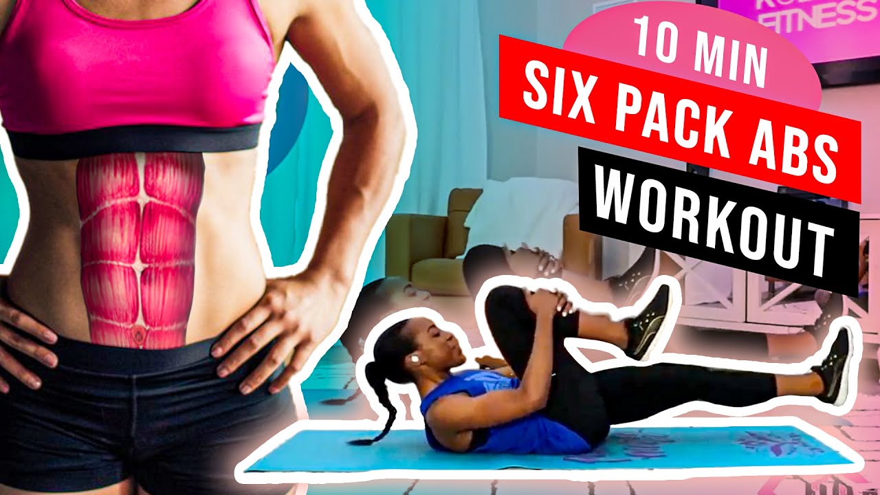 Workout with Koboko Fitness | 10 Min Six Pack Ab Workout 🔥 - YouTube