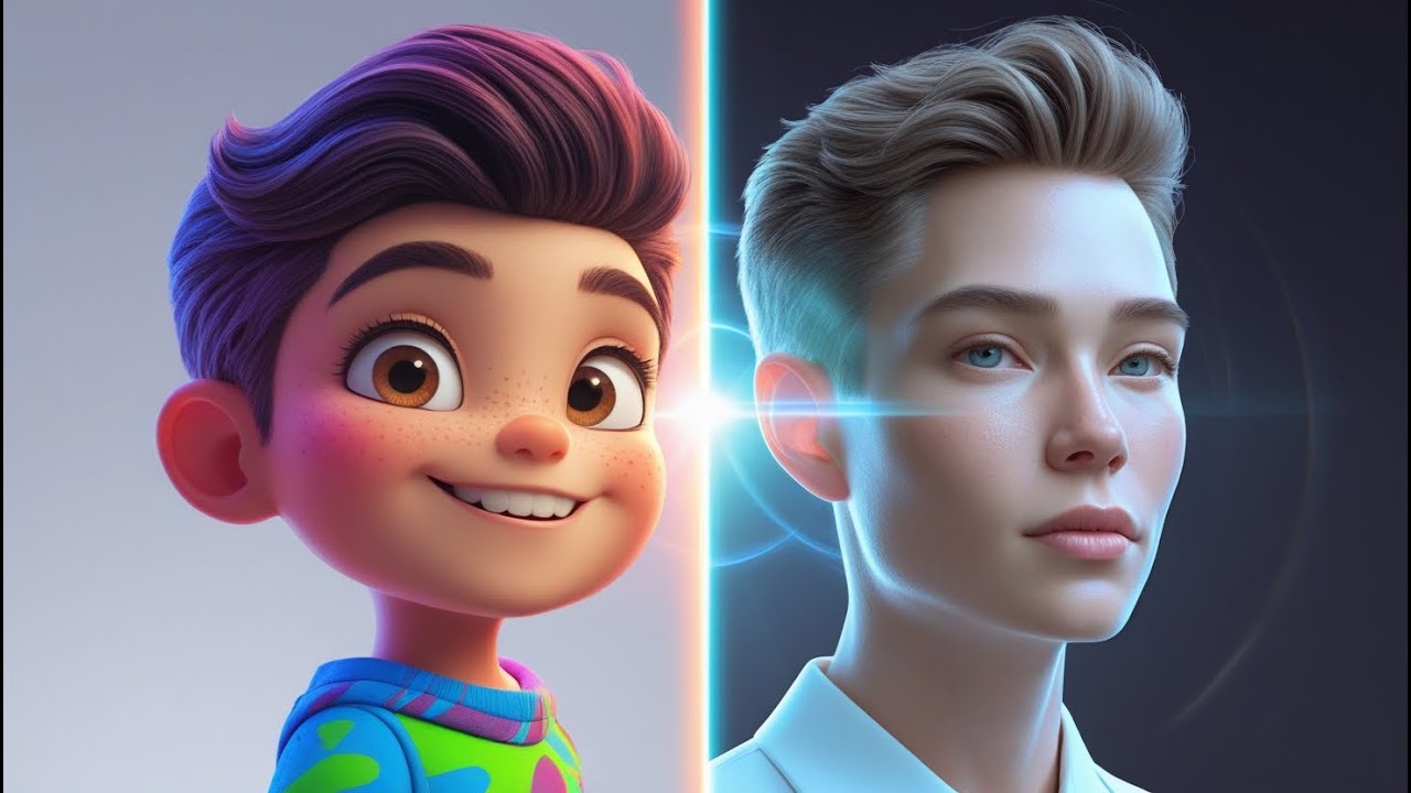 AI Converts Cartoon Characters To Real Life - YouTube