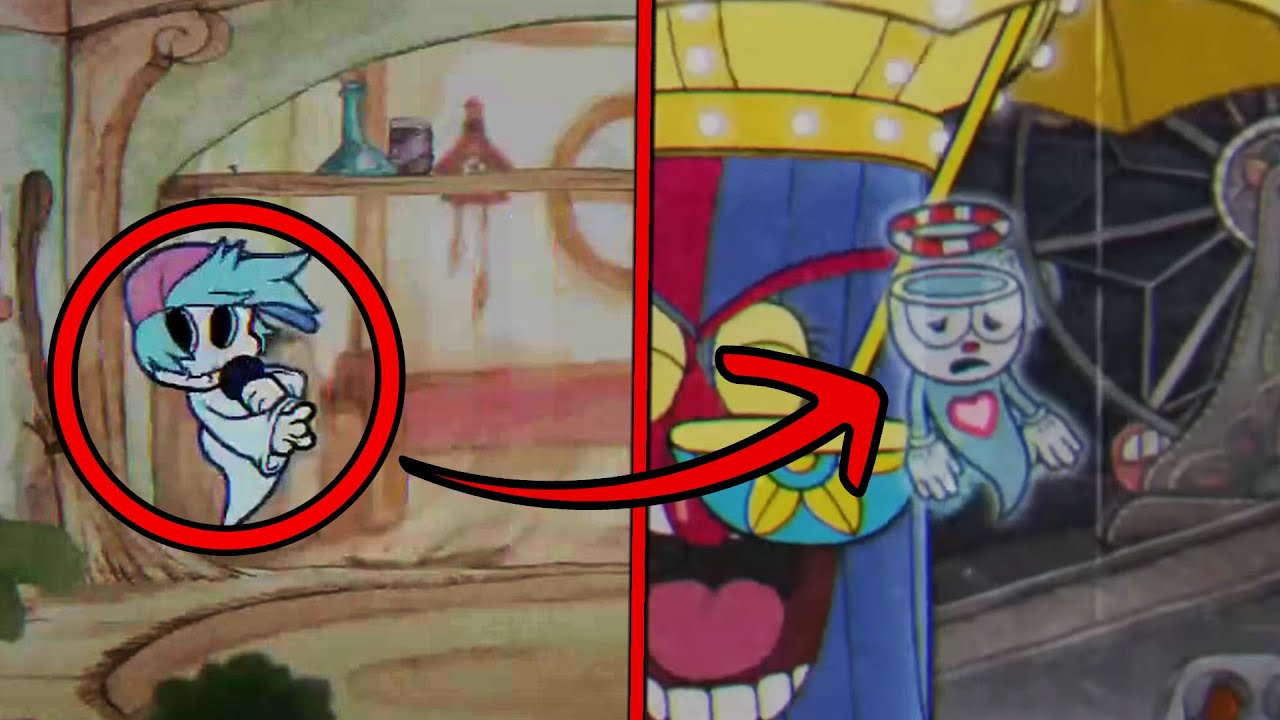 Refrences In FNF VS FUNKHEAD Leaked | FNF x Cuphead Mod - YouTube