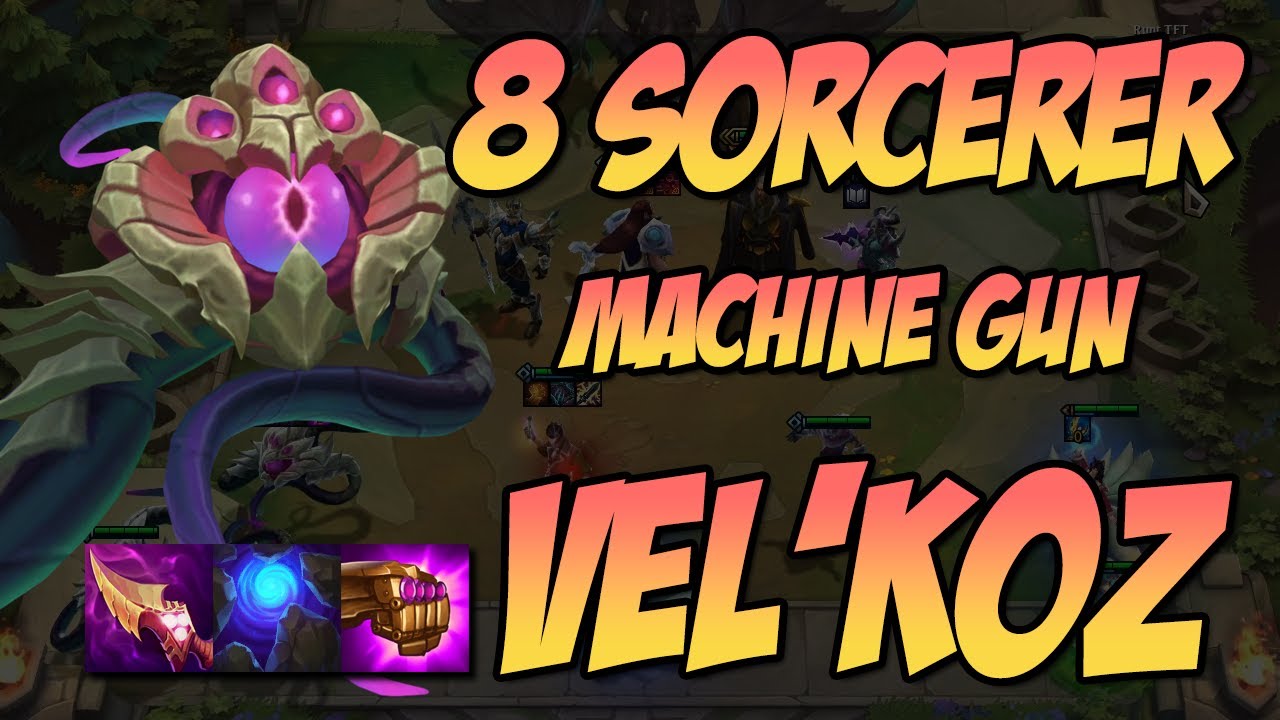 My First 8 Sorcerer Game Of The Set With Machine Gun Vel'Koz!! - YouTube