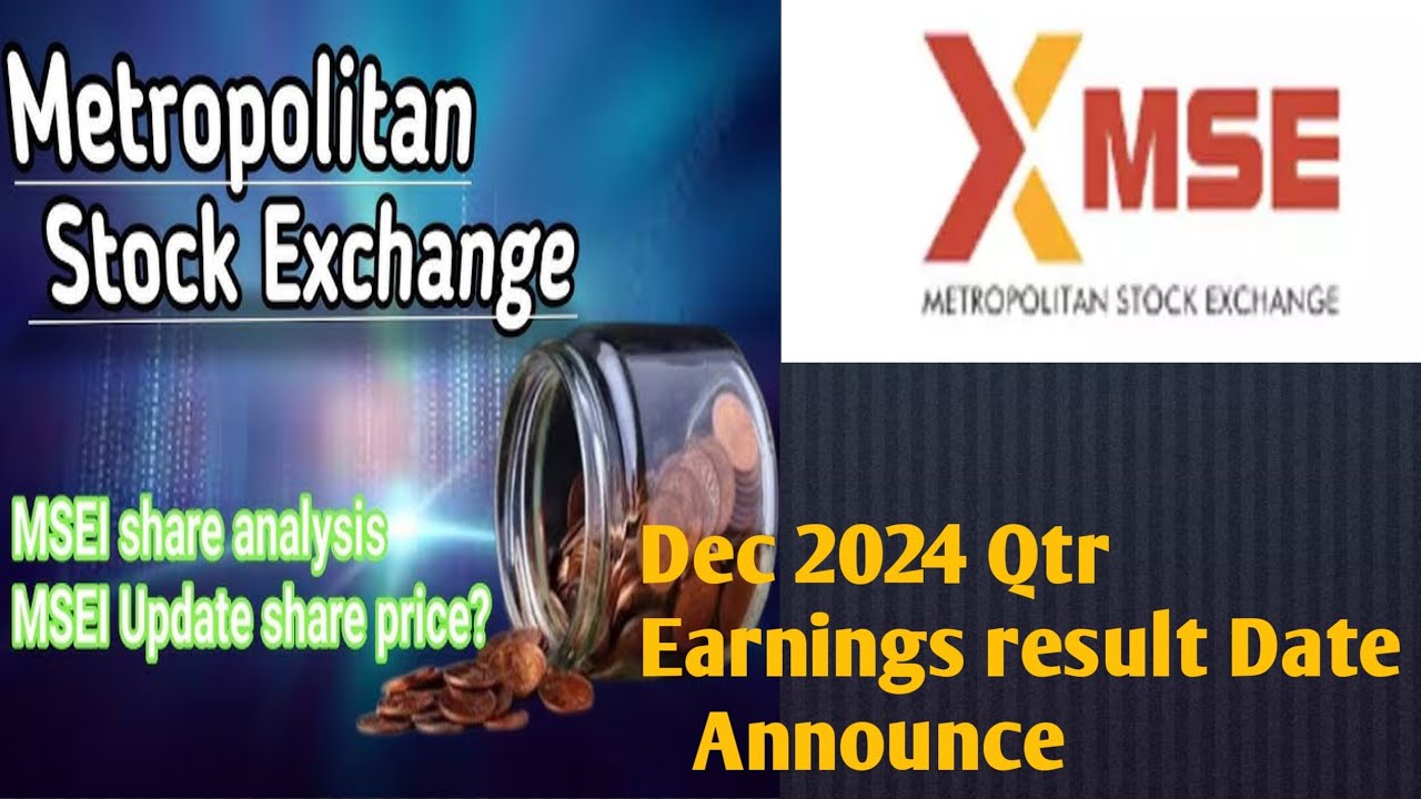 Msei latest news Dec 2024 Q3 Earnings results Announced date - YouTube