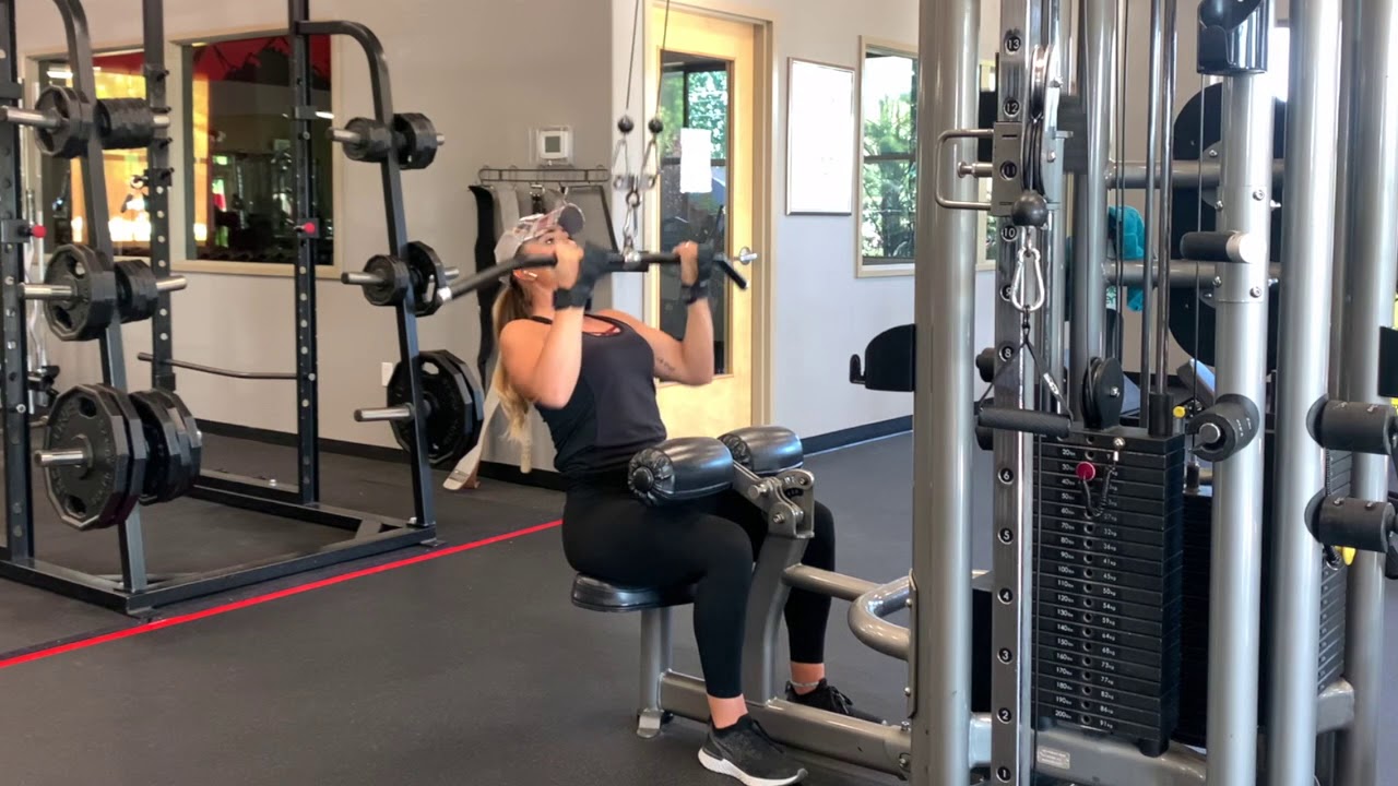 Underhand cable lat pulldown - YouTube