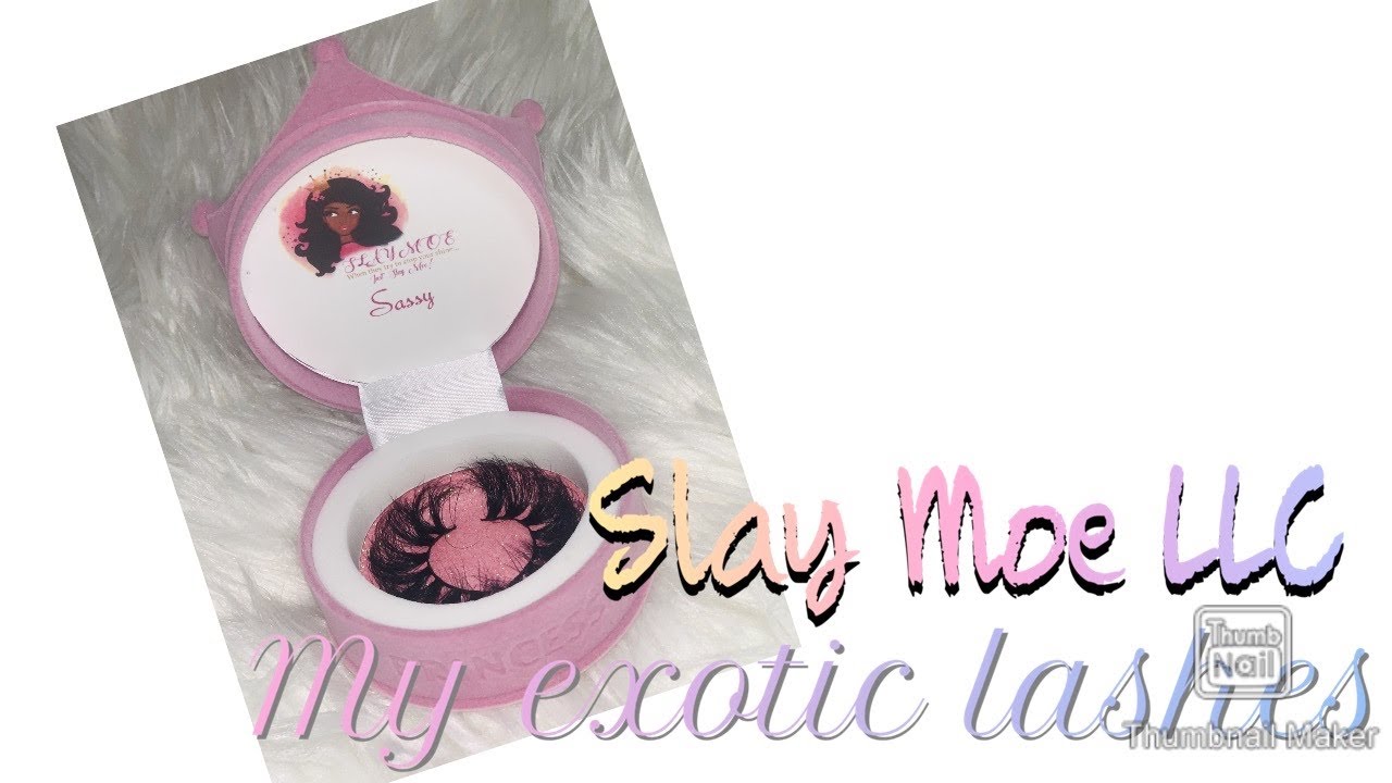 My exotic lashes & business tips | Slay Moe LLC - YouTube