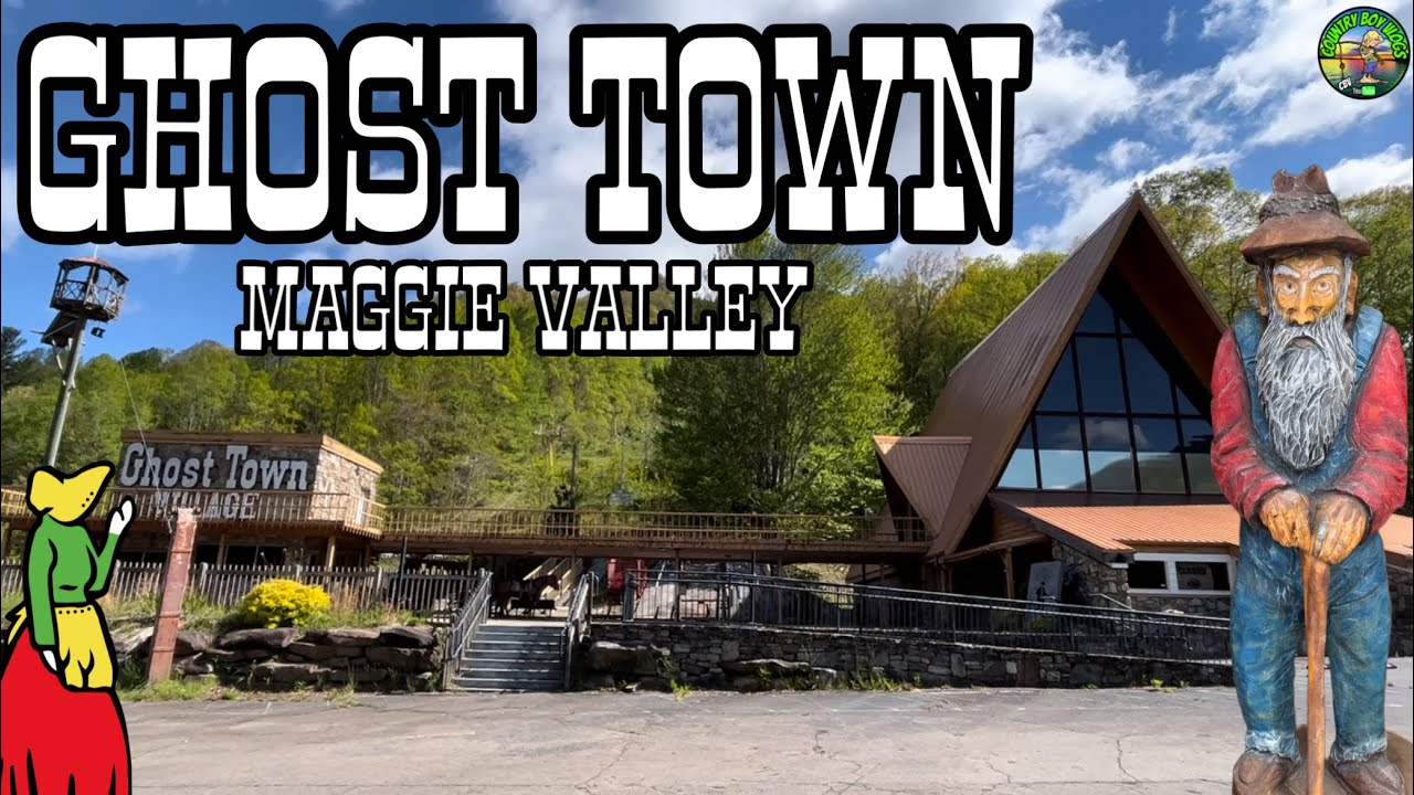 EXPLORING GHOST TOWN - TRAVELING THROUGH MAGGIE VALLEY N.C. - WOOD WORK ...