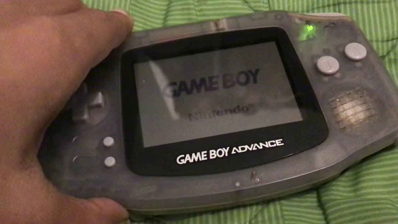 Gameboy startup - YouTube