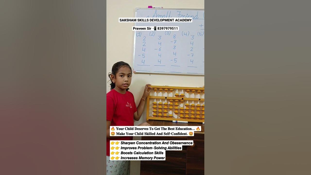 Abacus 3 Digits Number Sum Abacus Abacus Academy Abacus Maths