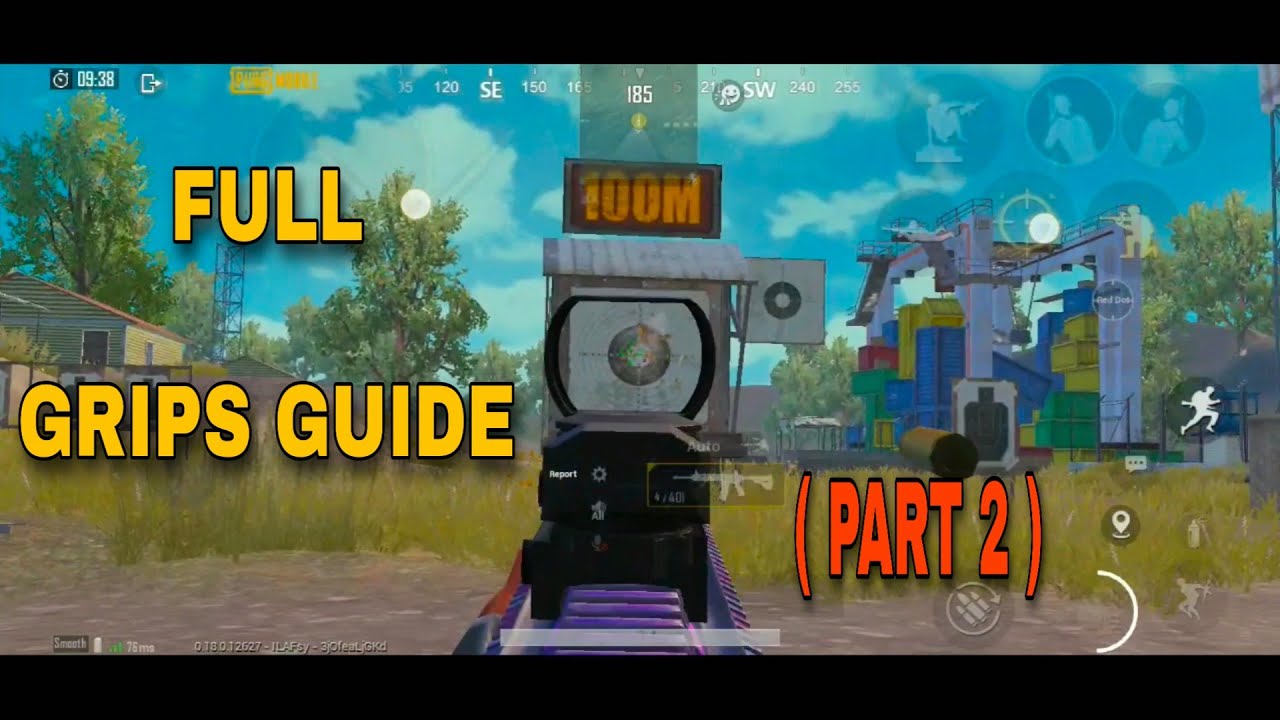 Guide | Pubg mobile Grips | Best Grip For Use | How to reduce recoil ...