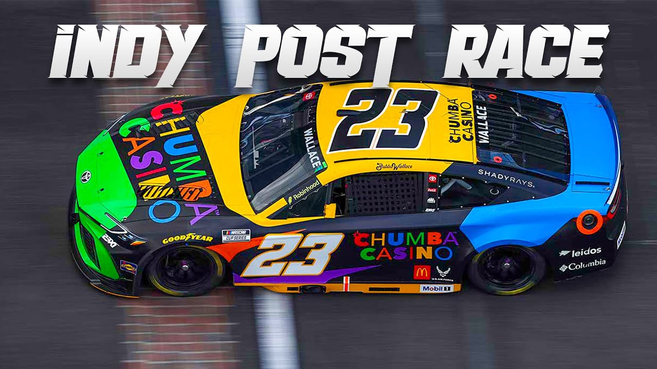 Indy Post Race - Brickyard 400 - YouTube