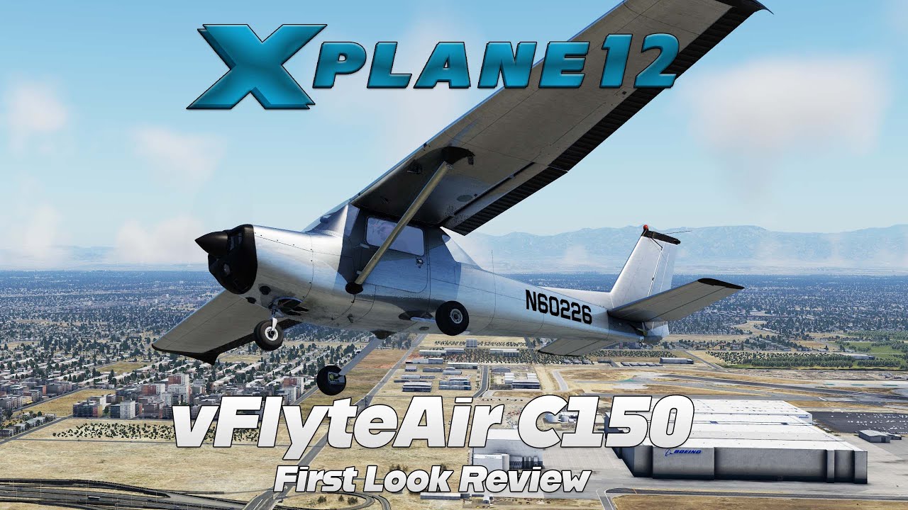 X-Plane 12 | vFlyteAir Cessna 150 Commuter | First look Review - YouTube