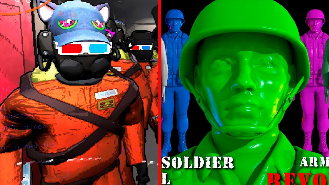 🔴 - JUGAMOS al juego de los SOLDADOS y Lethal company - YouTube