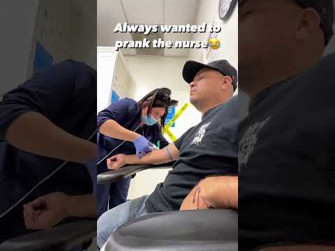 Always wanted to do this😂 #prank #nurse