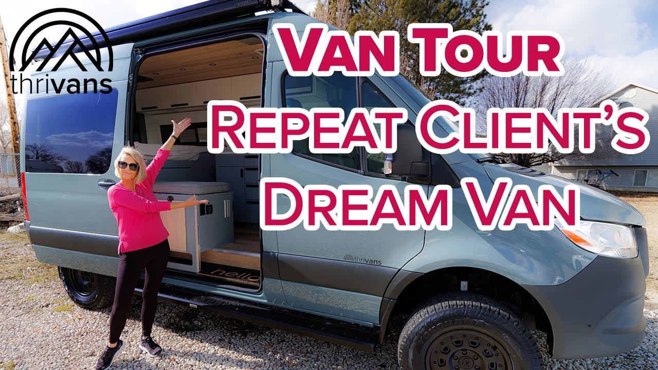 VAN TOUR | Pro Builder Creates Dream Van for Repeat Client. - YouTube