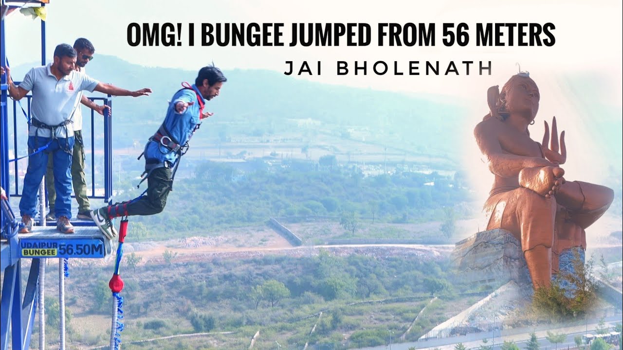UNBELIEVABLE Bungee Jumping Adventure! You Have to See This! - YouTube