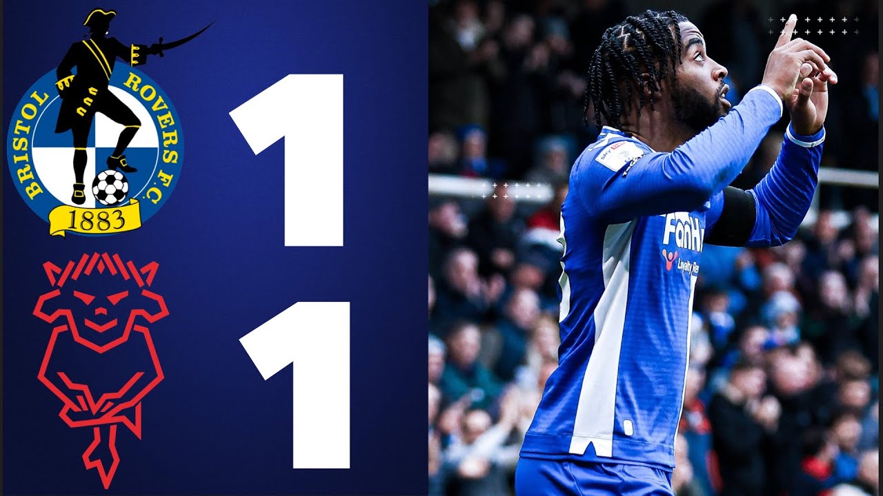 SOLID POINT BUT AWFUL SUBS! Bristol Rovers 1-1 Lincoln City | MATCH ...