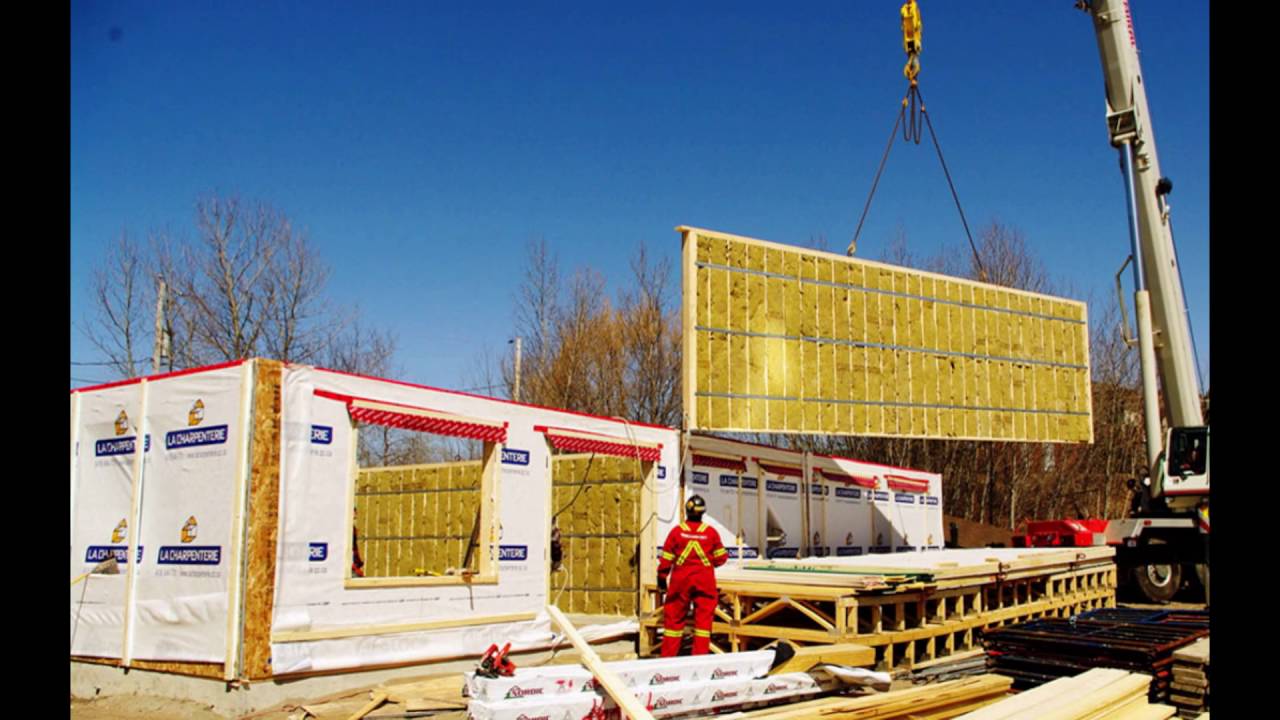 Prefab Wall Panel | Wheel Loader | Truck | Vehicle | Marine Ply - YouTube