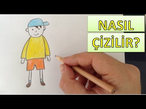 Çocuk Resmi Nasıl Çizilir? - çocuklar için eğitici videolar - easy drawings