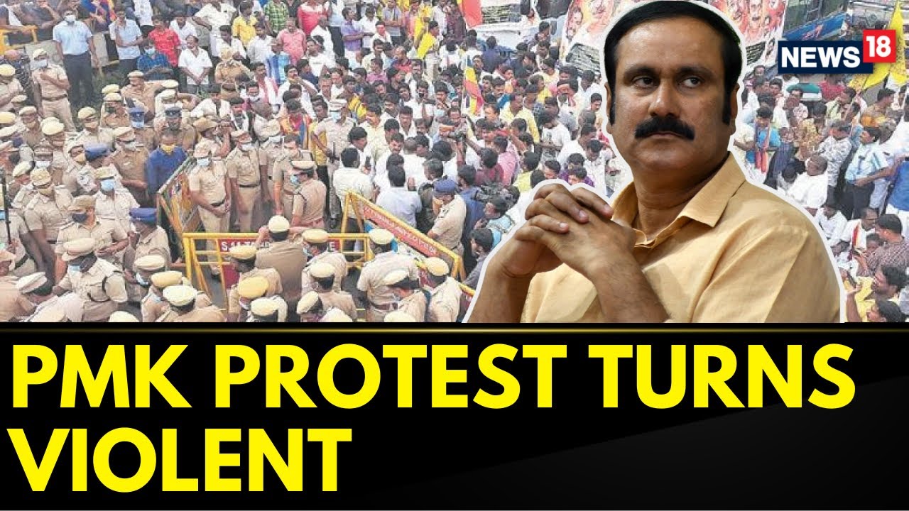 Tamil Nadu News | PMK Holds Mega Protest Against NLC Land Acquisition ...