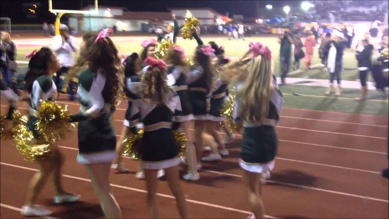 Royal High Cheer/Football celebration of 50-49 AMAZING win over Simi ...