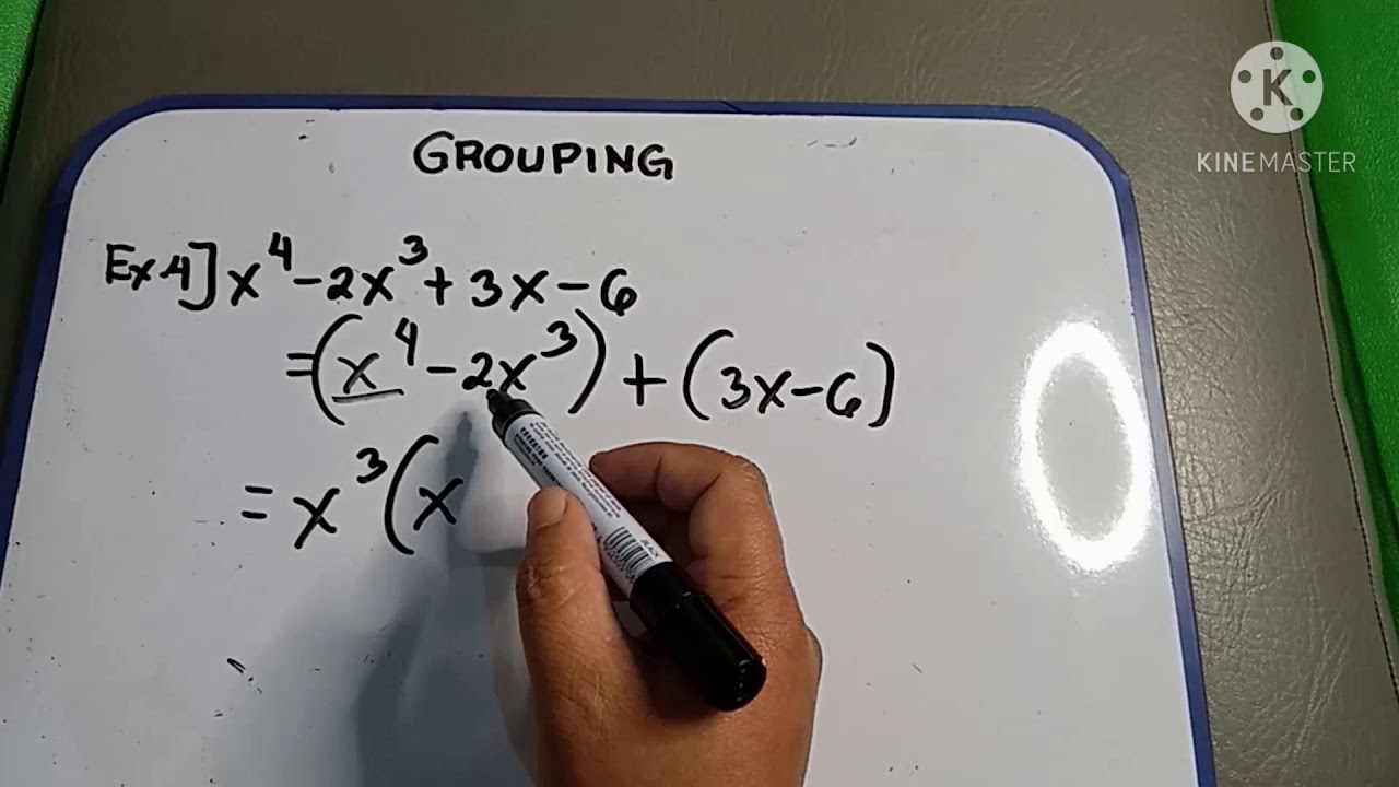 Factoring by Regrouping - YouTube