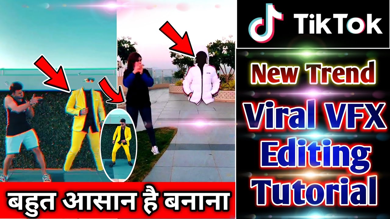 Tik Tok New Trend VFX Editing Tutorial | Tik Tok Viral VFX Transition ...