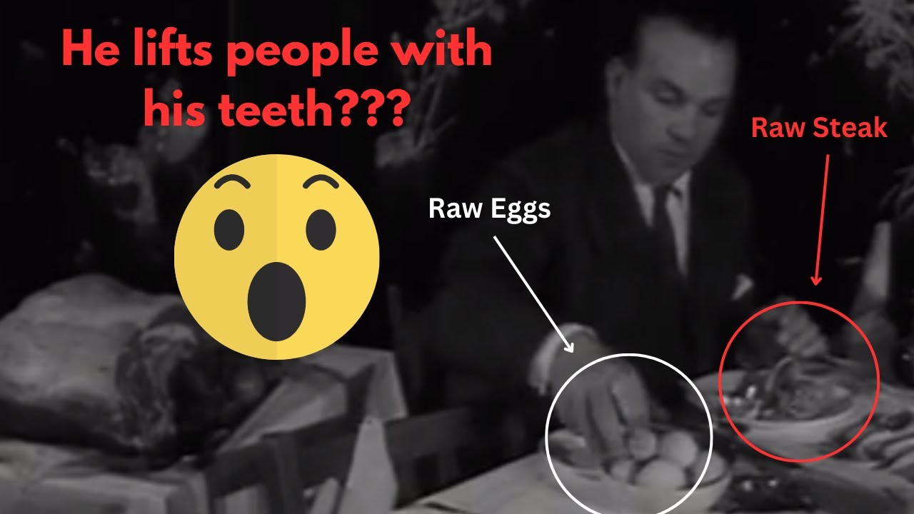 Strongman Michael Sugrue Eating Raw Steak and Raw Eggs | Primal ...