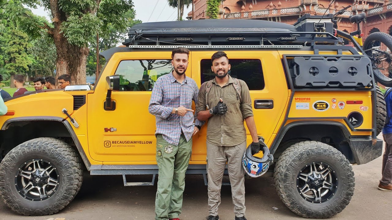 Meet the Russian who's travelling the world with his Hummer || The ...